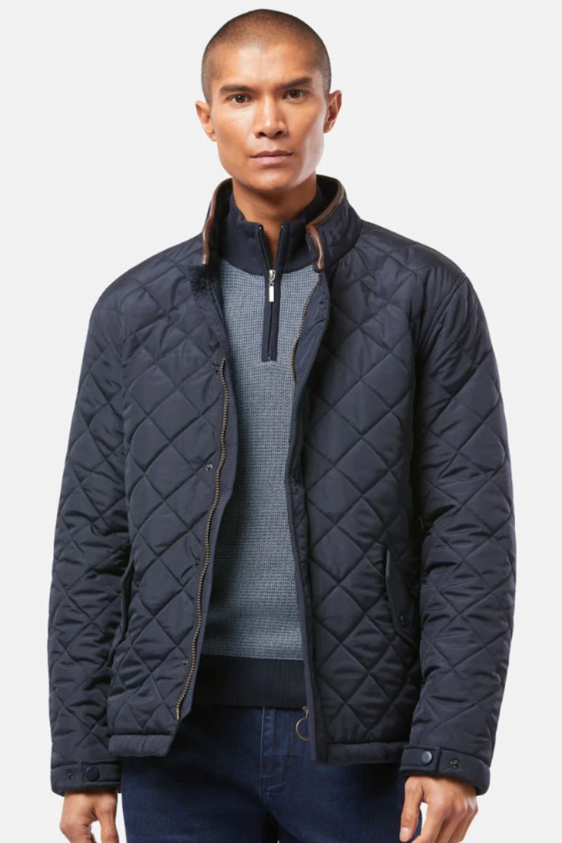 Benetti Brutz Jacket Navy | Mens Navy Chelsea Jacket – Patrick Bourke ...